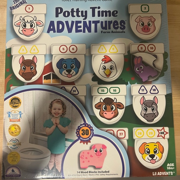 Amazon | Toys | Potty Time Adventures Farm Animals Game | Poshmark